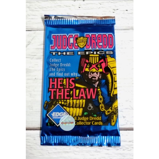 (Sealed Pack) ซองสุ่มการ์ด JUDGE DREDD THE EPICS COLLECTOR CARDS ...
