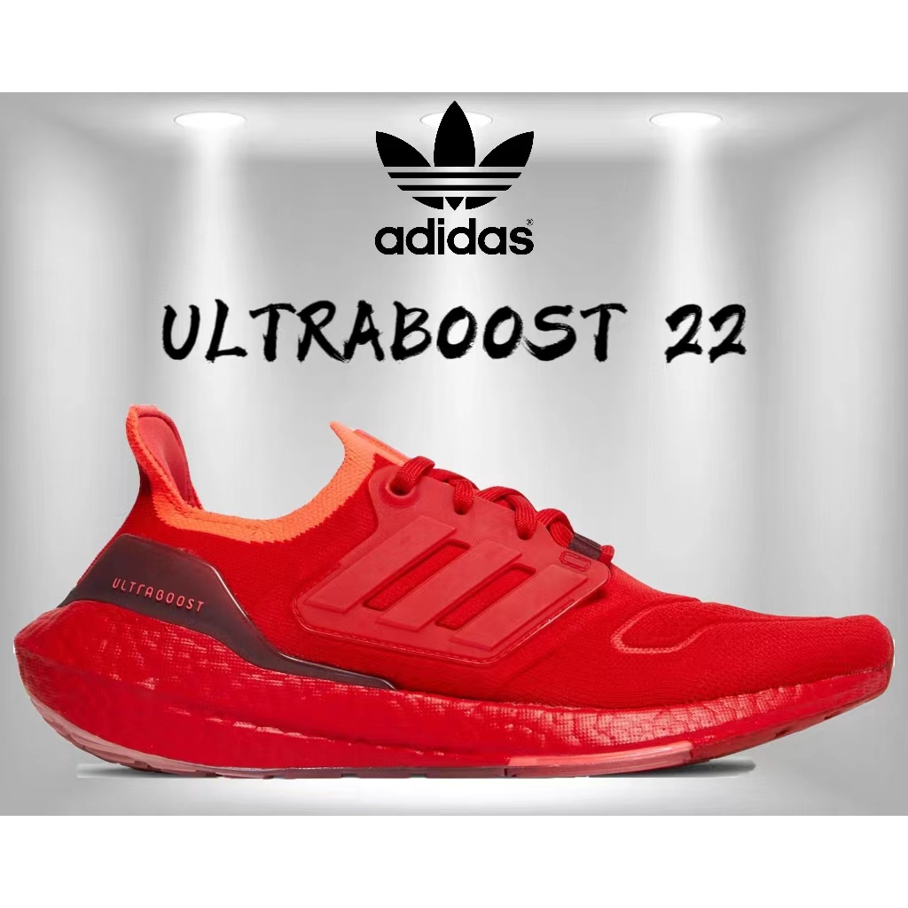 (พร้อมส่ง) Adidas UltraBoost 22 'Vivid Red' รองเท้าวิ่งจ๊อกกิ้ง สําหรับ ...