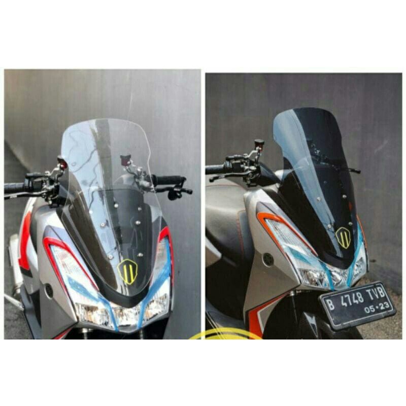 Visor /WINDSHIELD LEXI โมเดลทัวร์ริ่ง แบบหนา 4 มม. | Shopee Thailand