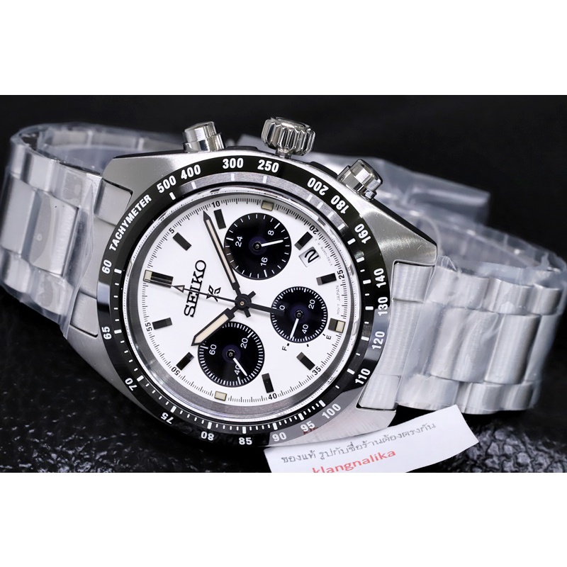 (แถมกล่องแบบพกพา) นาฬิกา SEIKO PROSPEX SOLAR SPEED TIMER รุ่น SSC813 ...