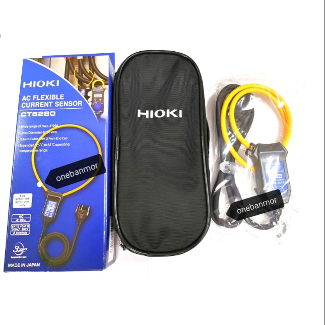 Hioki CT6280 AC flexible current sensor สายวัดแบบคล้องใช้ร่วมกับ วัดได้ ...