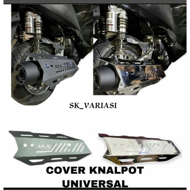 ฝาครอบท่อไอเสีย Muffler Protector Akai Racing Exhaust Protector ...