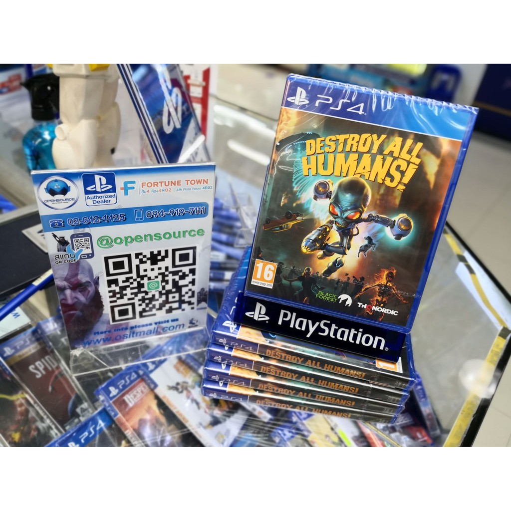 Destroy All Humans!? (UK ENG) - PS4 สินค้าพร้อมส่ง มือหนึ่ง | Shopee ...