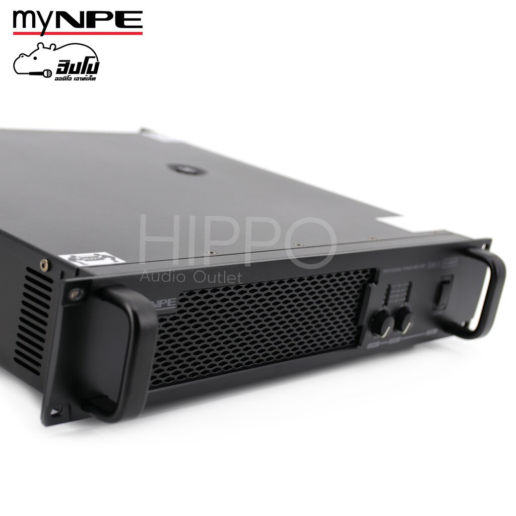 MY NPE HX 2500 พาวเวอร์แอมป์คลาส AB คุณภาพสูง มีครอสในตัว เสียงชัดเจน ของแท้ ฮิปโป ออดิโอ Hippo ...