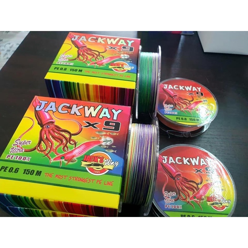 สาย PE Jack Way ถัก9 | Shopee Thailand