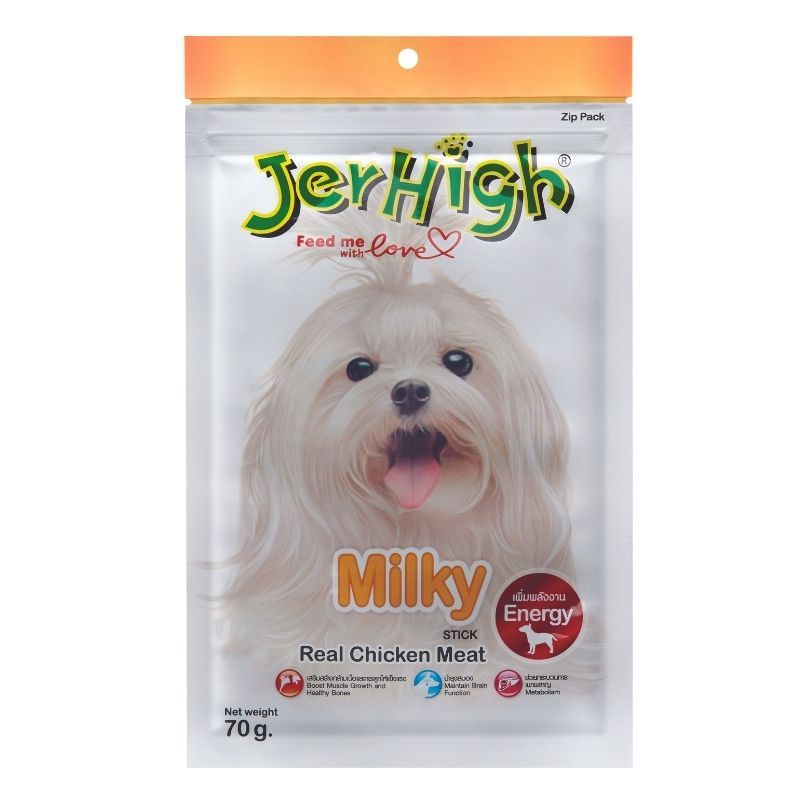 Jerhigh Stick ขนมสุนัขรสนม 70g. | Shopee Thailand