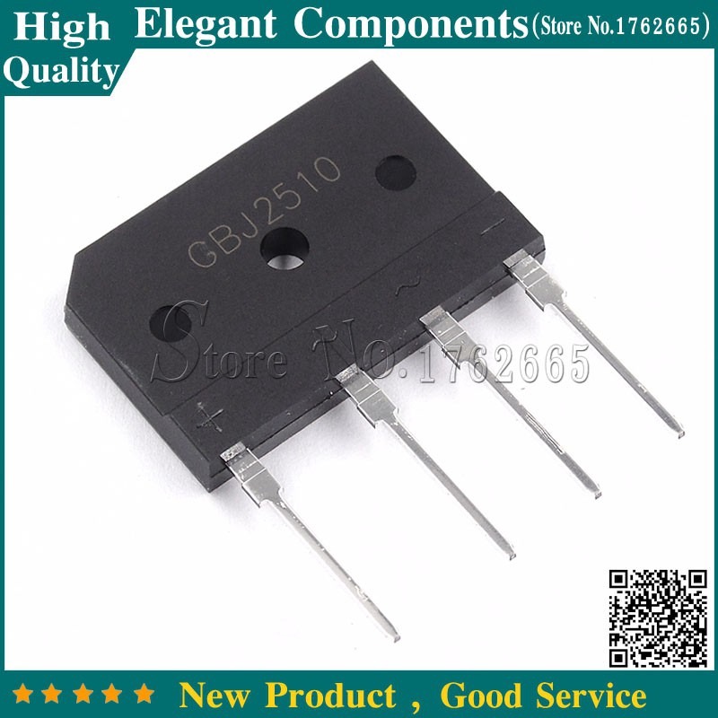 Switching Power Supply Part GBJ2510 Bridge Rectifier 25A 1000V | 10 ...
