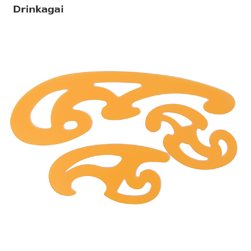[Dri] 3pcs/set Curve template drawing painting drafting stencil sewing ...