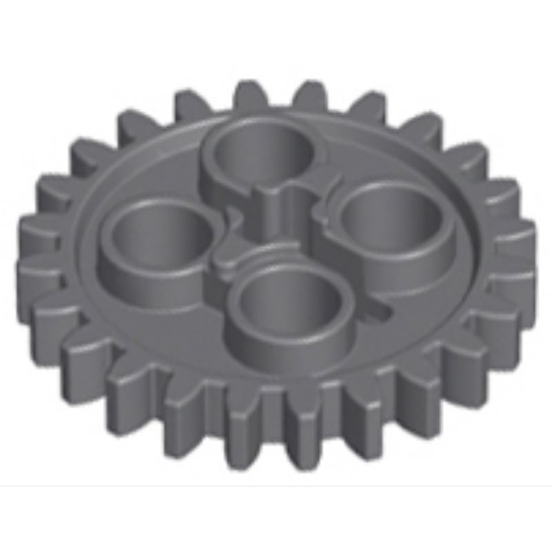 Part Lego 3648 Technic, Gear 24 Tooth (2nd Version - 1 Axle Hole) | Shopee Thailand
