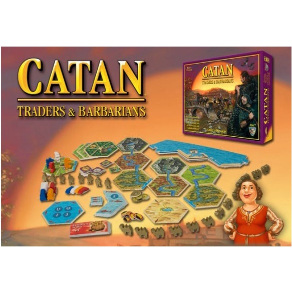 Catan: Traders & Barbarians board game Expansion ภาษาอังกฤษ ของใหม่มือ ...