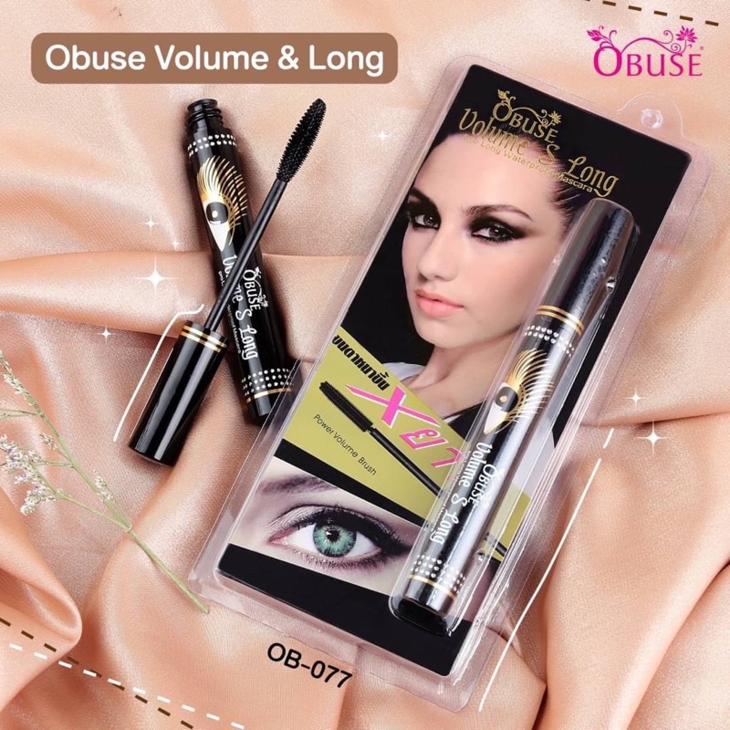 (🔥ของแท้/ส่งไว🔥) Obuse Volume S Long Mascara มาสคาร่า OB-077 | Shopee ...