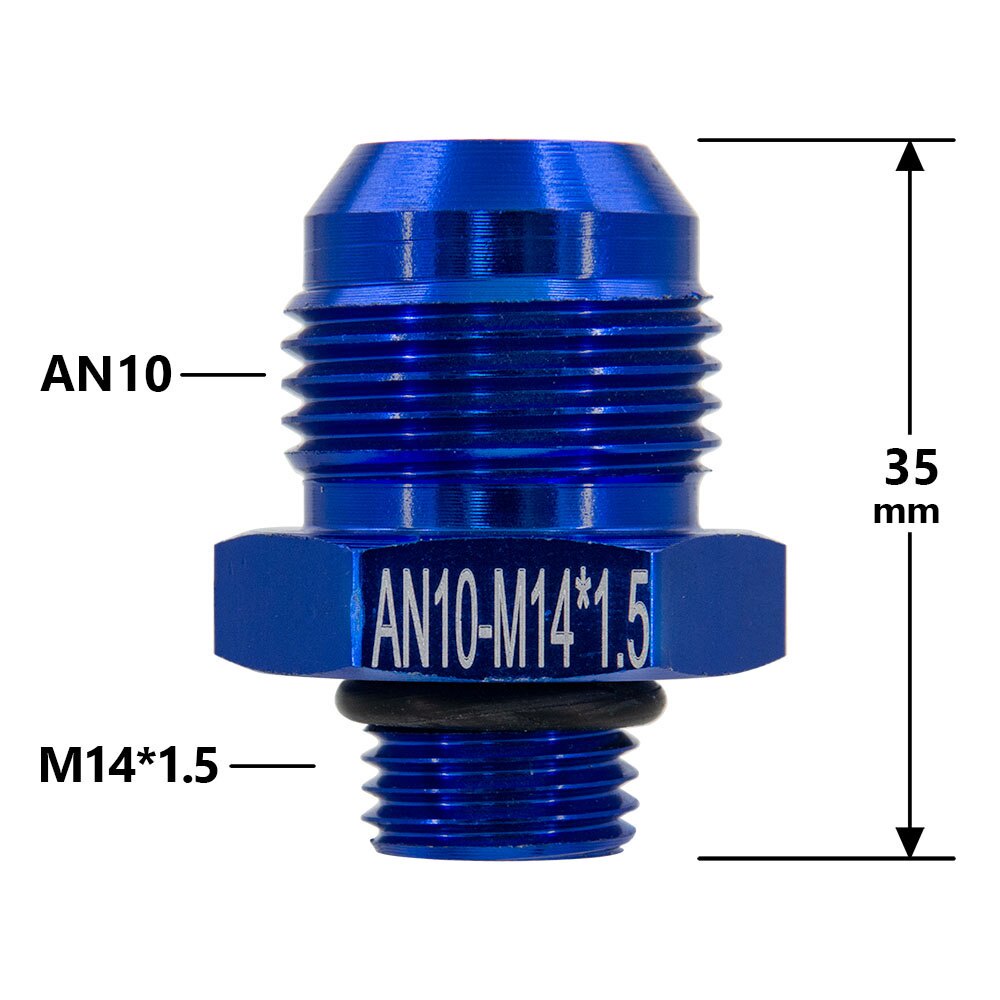 อะแดปเตอร์ข้อต่อท่อน้ํามันเชื้อเพลิง AN6 AN8 AN10 AN12 To AN To M16 M18x1.5 | Shopee Thailand