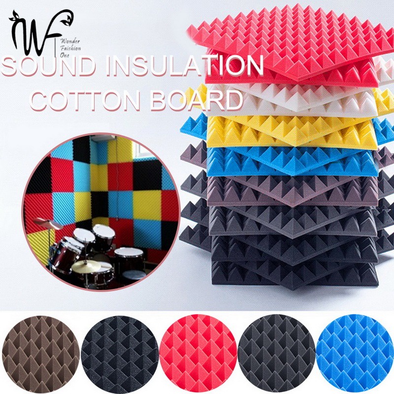 แผ่นซับเสียง ลายหัวเห็ด หนา5ซม กันเสียงสะท้อน SWEET SWEETCODE WONDERFA | Shopee Thailand