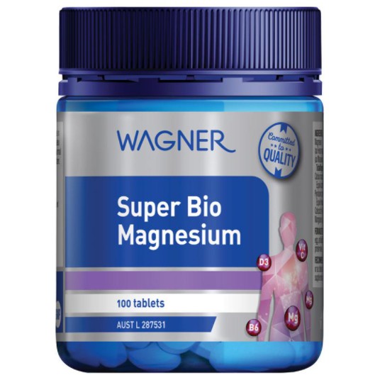 สูตรใหม่ Wagner Super Bio Magnesium 100 เม็ด เพื่อสนับสนุนการทำงานของ ...