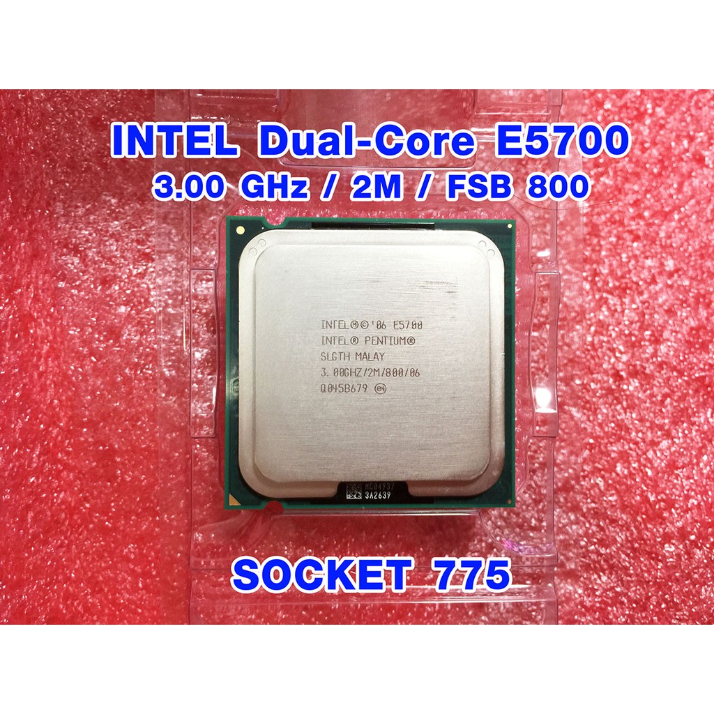 CPU - Pentium Dual-Core E5700 (3.00 GHz) | Shopee Thailand