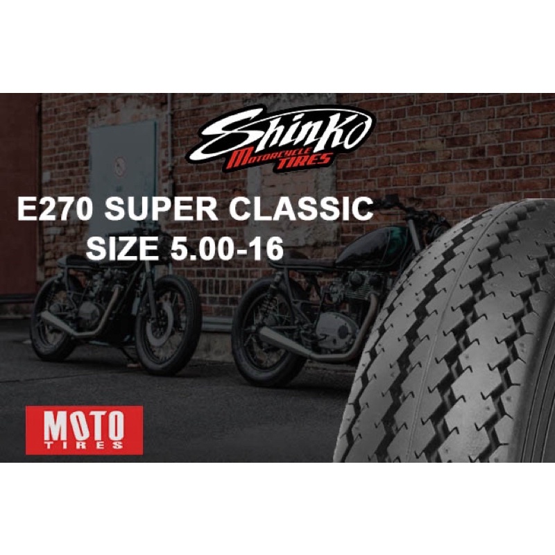 ยางขอบขาว HARLEY DAVIDSON ยี่ห้อ SHINKO E270 classic | Shopee Thailand