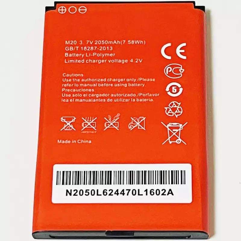 แบตเตอรี Wifi M20 3.7V 2050MAh M20สำหรับ ALTEL L02Hi 4G MiFi Wi-Fi ...