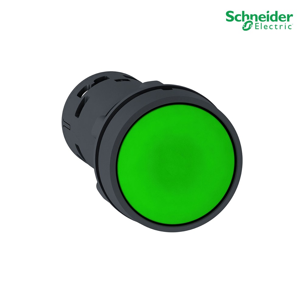 Schneider XB7NA31-Push button switch สวิตช์ปุ่มกด ขนาด 22 mm, สีเขียว ...