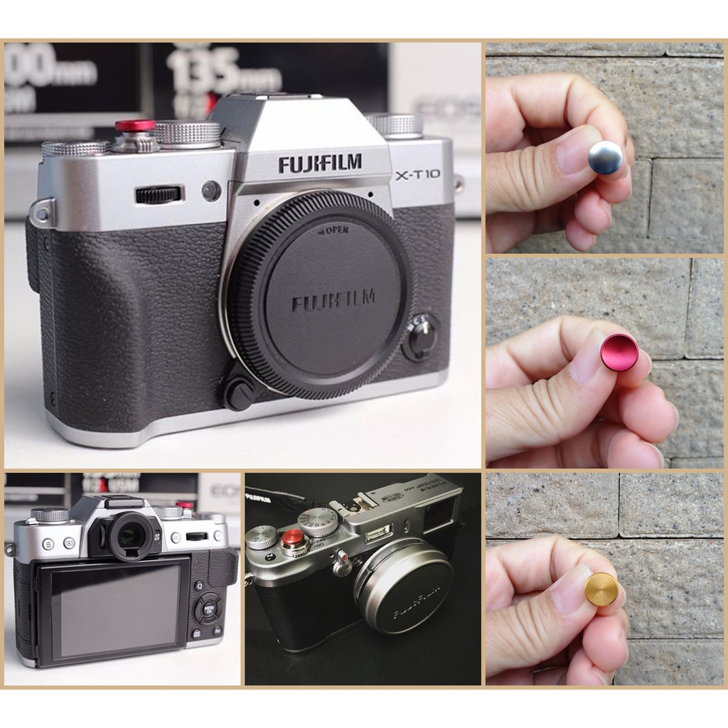 Soft Shutter Release ปุ่มกดชัตเตอร์แบบเกลียว Fuji XT20 XT30 XT10 XT2 XT3 X30 X10 X20 X100 X100S ...