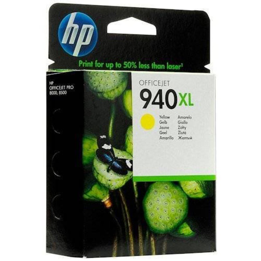 HP Ink Cartridge 940XL C4909A (Yellow) | Shopee Thailand