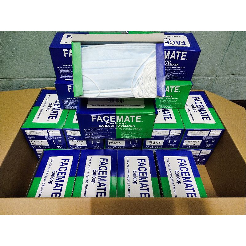หน้ากากอนามัย ยี่ห้อ Facemate | Shopee Thailand