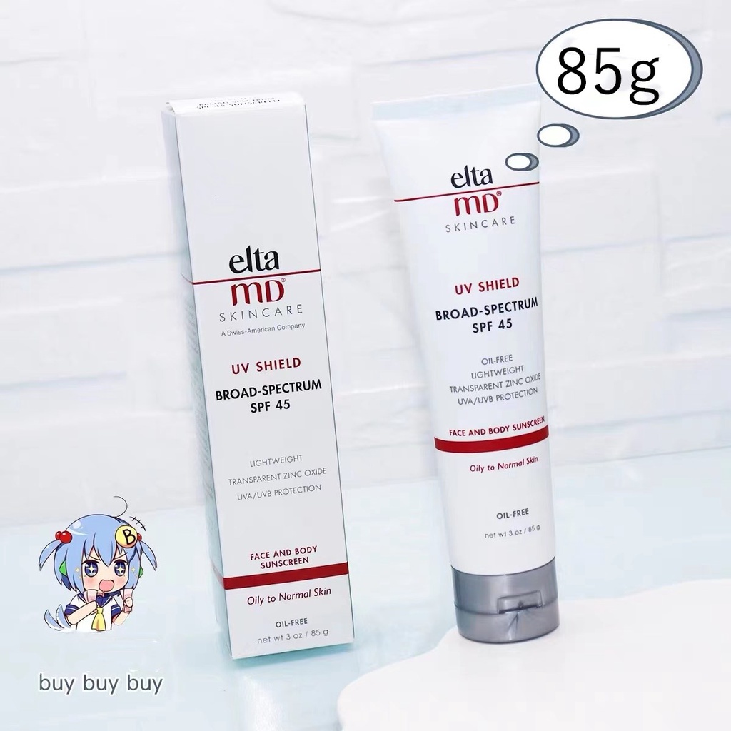 (แท้100%)Elta MD UV SHIELD Broad Spectrum SPF 45 (85g) | Shopee Thailand
