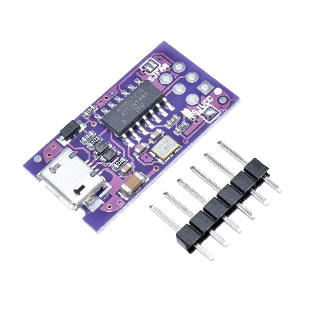 DIYMORE Diy 5 V Micro Usb Tiny Avr Isp Attiny 44 Usb สําหรับ for arduino Bootloader | Shopee ...