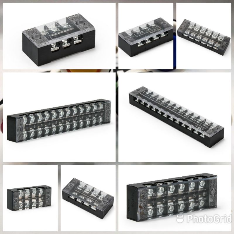 Terminal รุ่นTB2503 TB2504 TB2506 TB2508 TB2510 TB2512 25A 600V จำนวน 1 ...