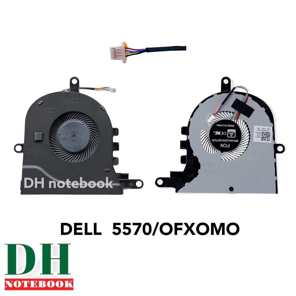 พัดลมโน้ตบุ้ค Dell Inspiron 15-5570 5575 P75F OFXOMO มีสองแบบ | Shopee ...