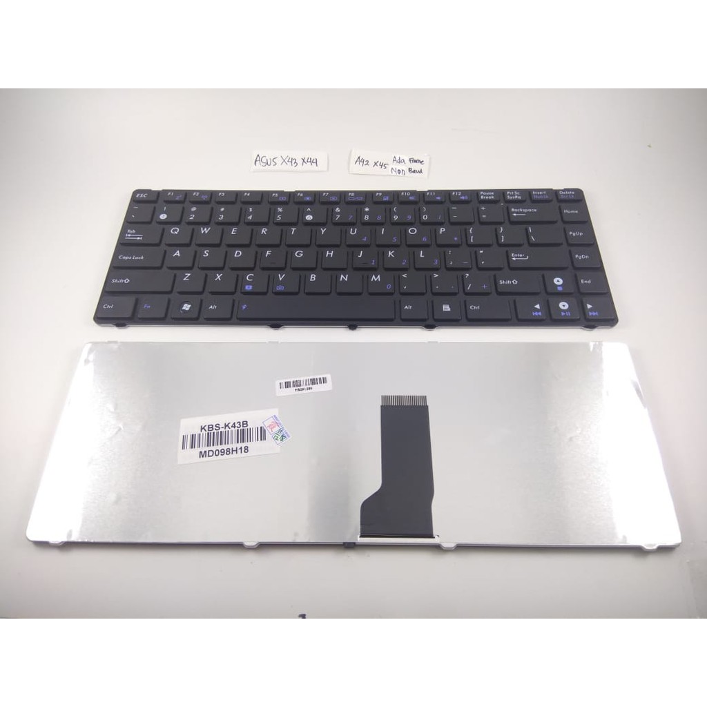 Asus ORI แป้นพิมพ์แล็ปท็อป K42J X43 X43B A43S A42 K42 A42J | Shopee ...