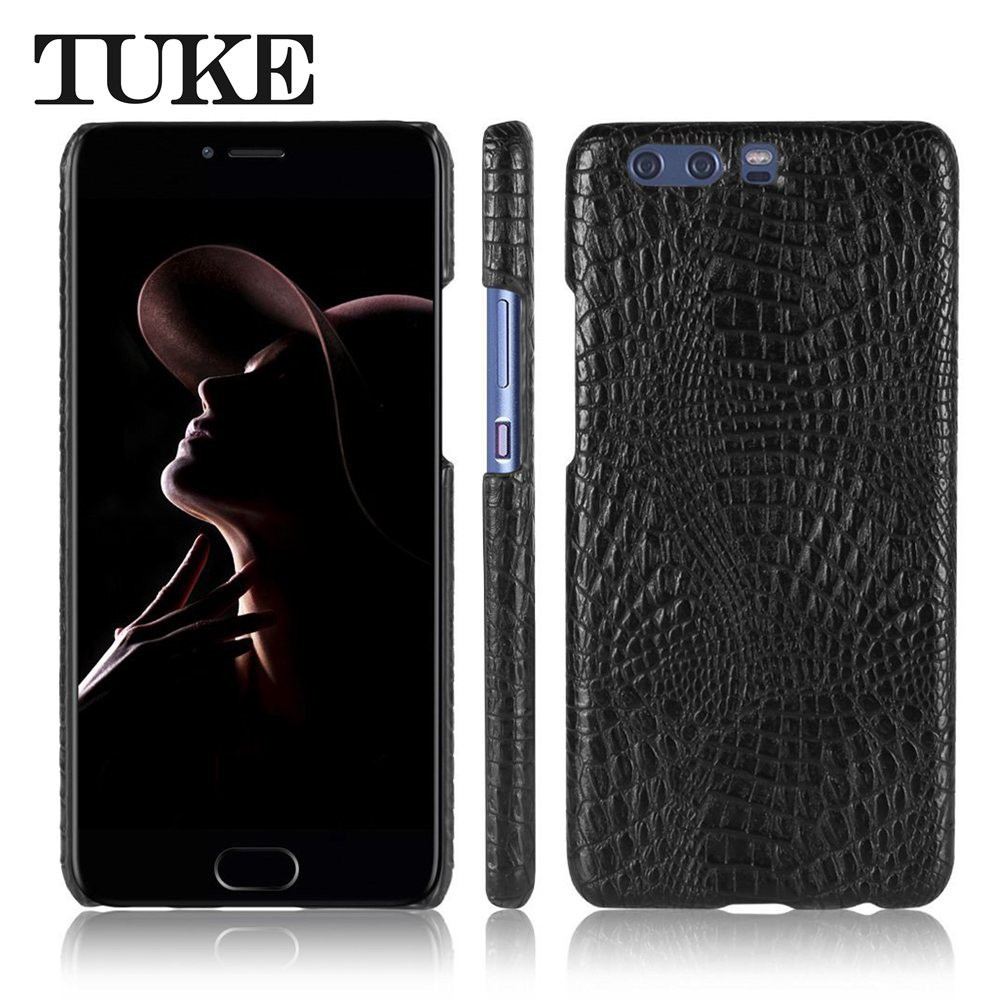 Tuke เคสสำหรับ Huawei P 10 Plus เคสหนัง PU พิมพ์ลายหนังจระเข้ | Shopee Thailand