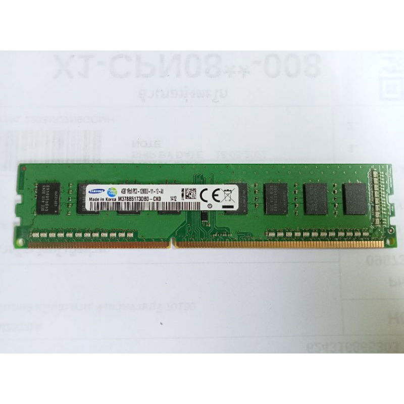 ram 4gb 1rx8 pc3l-12800u-11-13-a1 แรมซัมซุง มือ 2 | Shopee Thailand