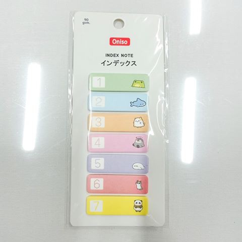 กระดาษโน้ต ดัชนีคั่นหน้า Oniso | Shopee Thailand
