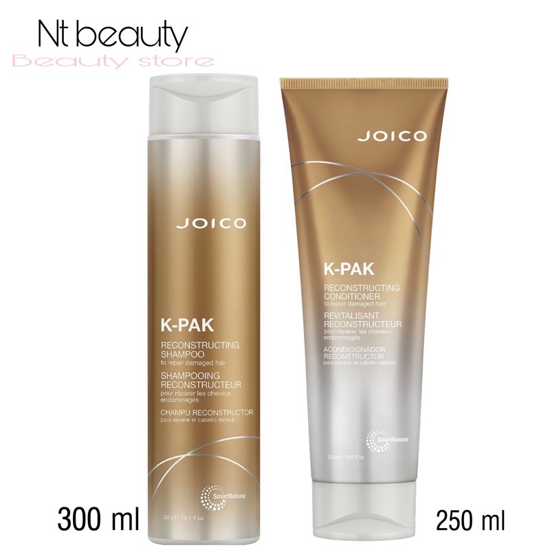 Joico k-pak reconstructing shampoo 300 ml , kpak conditioner 250 ml จอย ...