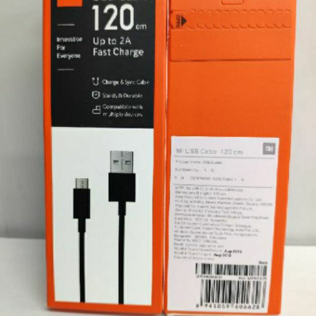 สายชาร์จ Xiaomi MICRO USB ของแท้ | Shopee Thailand