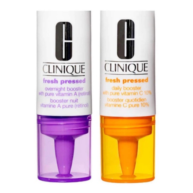 แท้💯 CLINIQUE Fresh Pressed Clinical Daily + Overnight Boosters with ...