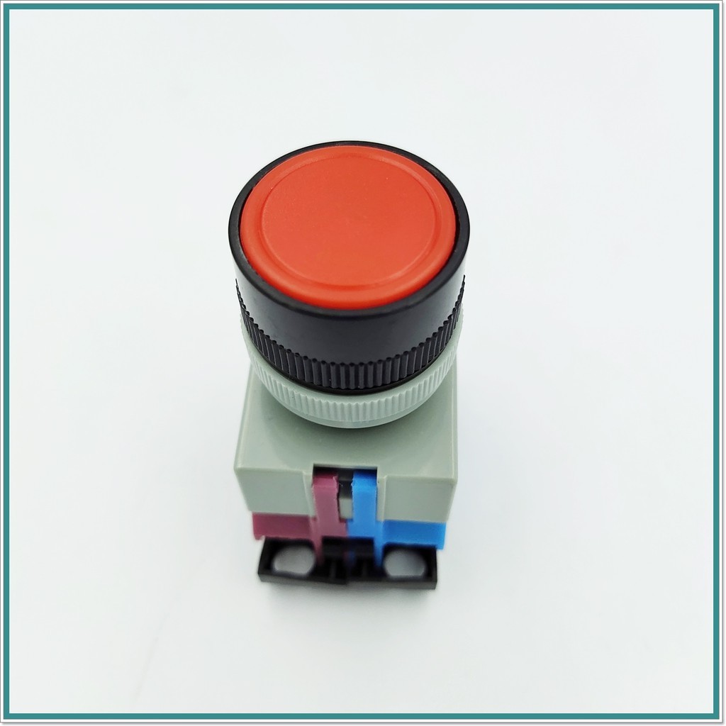 MODEL: ABW-111 PUSH BUTTON SWITCH 22MM.สวิตซ์กด22มิล 1NO 1NC COLOR: RED ...