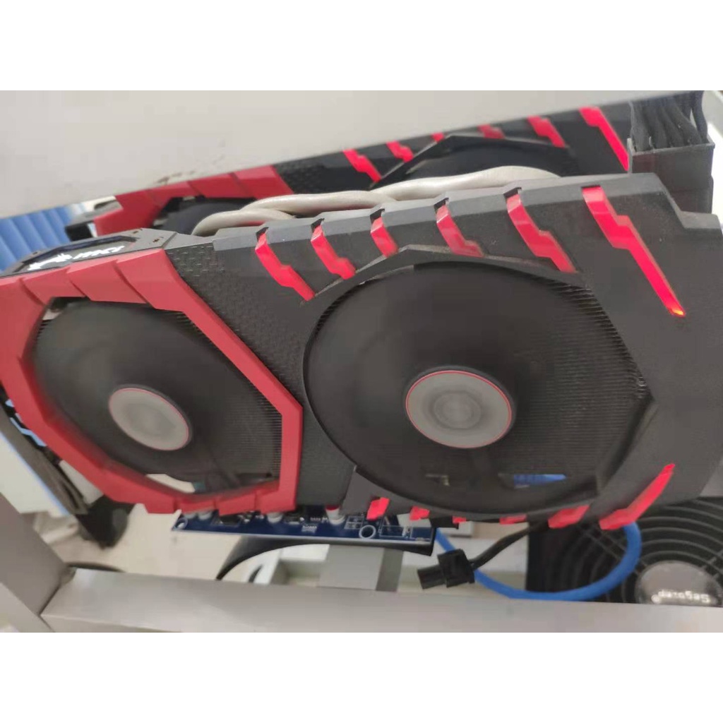 - มือ 2 MSI AMD Radeon RX580 8GB GPU PCIE PCI Express กราฟิกการ์ด ...