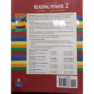มือสอง Reading Power 2 พัฒนาทักษะการอ่านภาษาอังกฤษ | Shopee Thailand