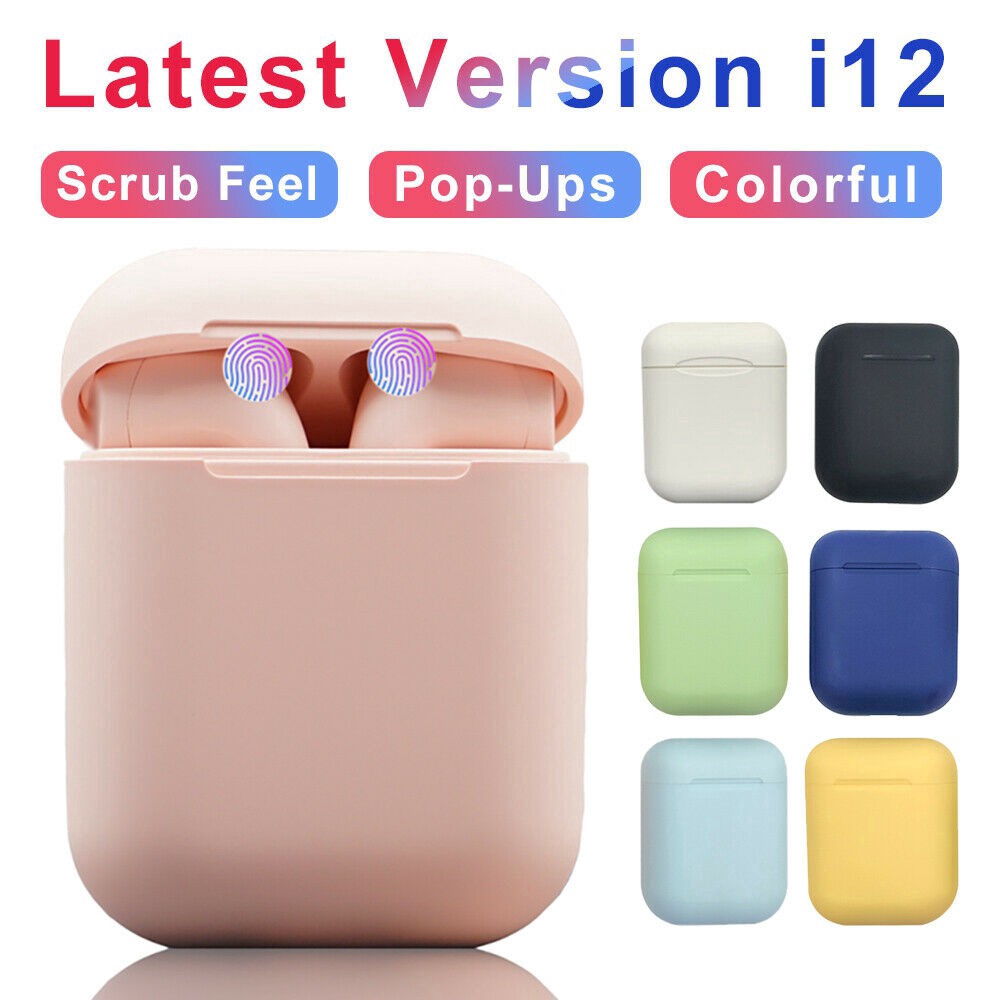 Macaron Inpods 12 หูฟังบลูทูธ 5 . 0 ไร้สายพร้อมไมโครโฟน | Shopee Thailand