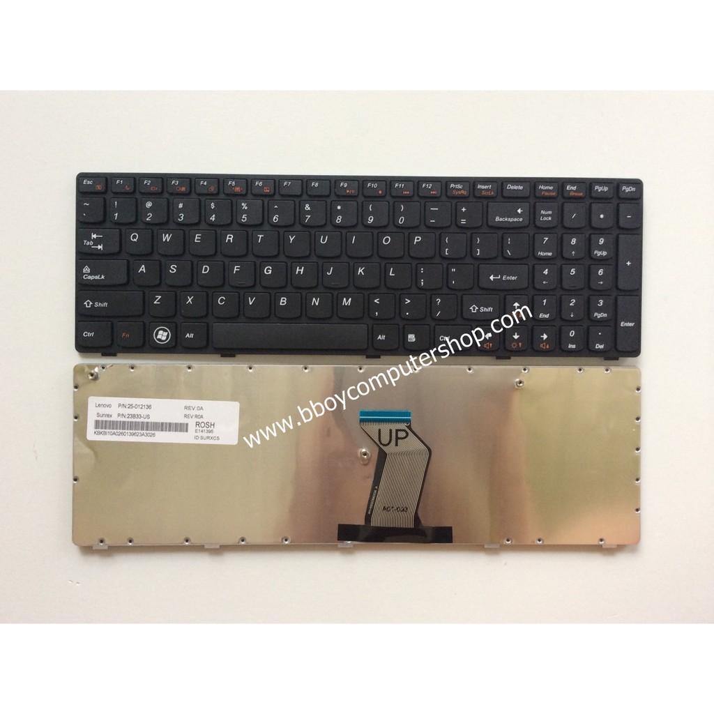 LENOVO Keyboard คีย์บอร์ด LENOVO B570 G575 V570 Z560 Z565 Z570 G770 ...