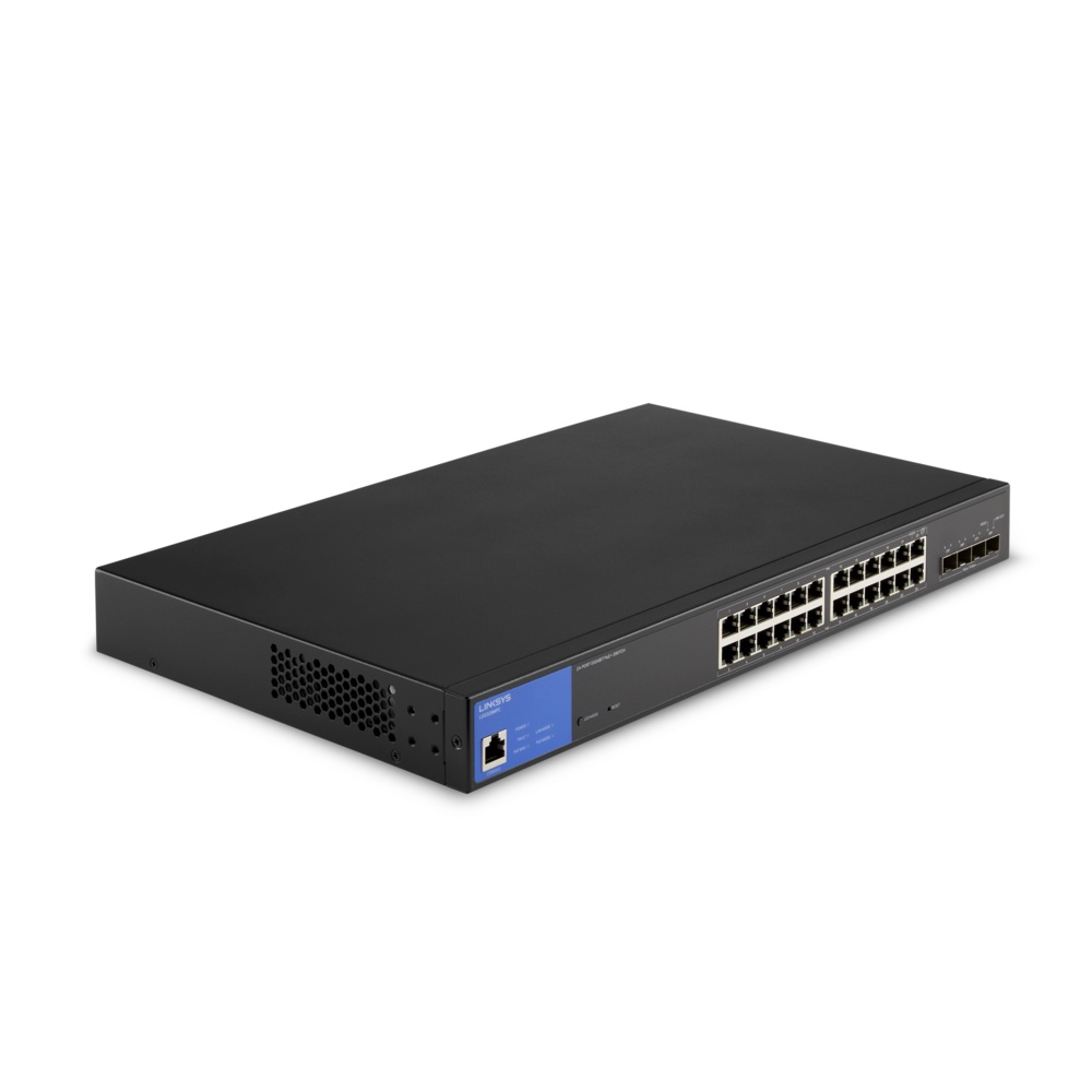 Linksys LGS328MPC 24-Port Managed Gigabit Ethernet Switch พร้อม 10G ...