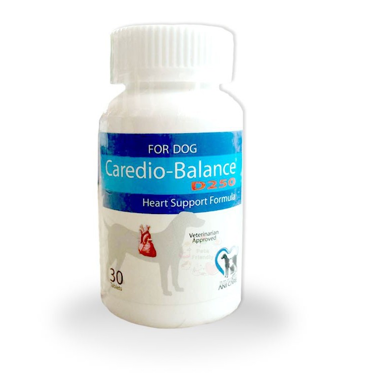 Caredio-Balance D250 วิตามินบำรุงหัวใจ 1 ขวด บรรจุ 30 เม็ด | Shopee ...