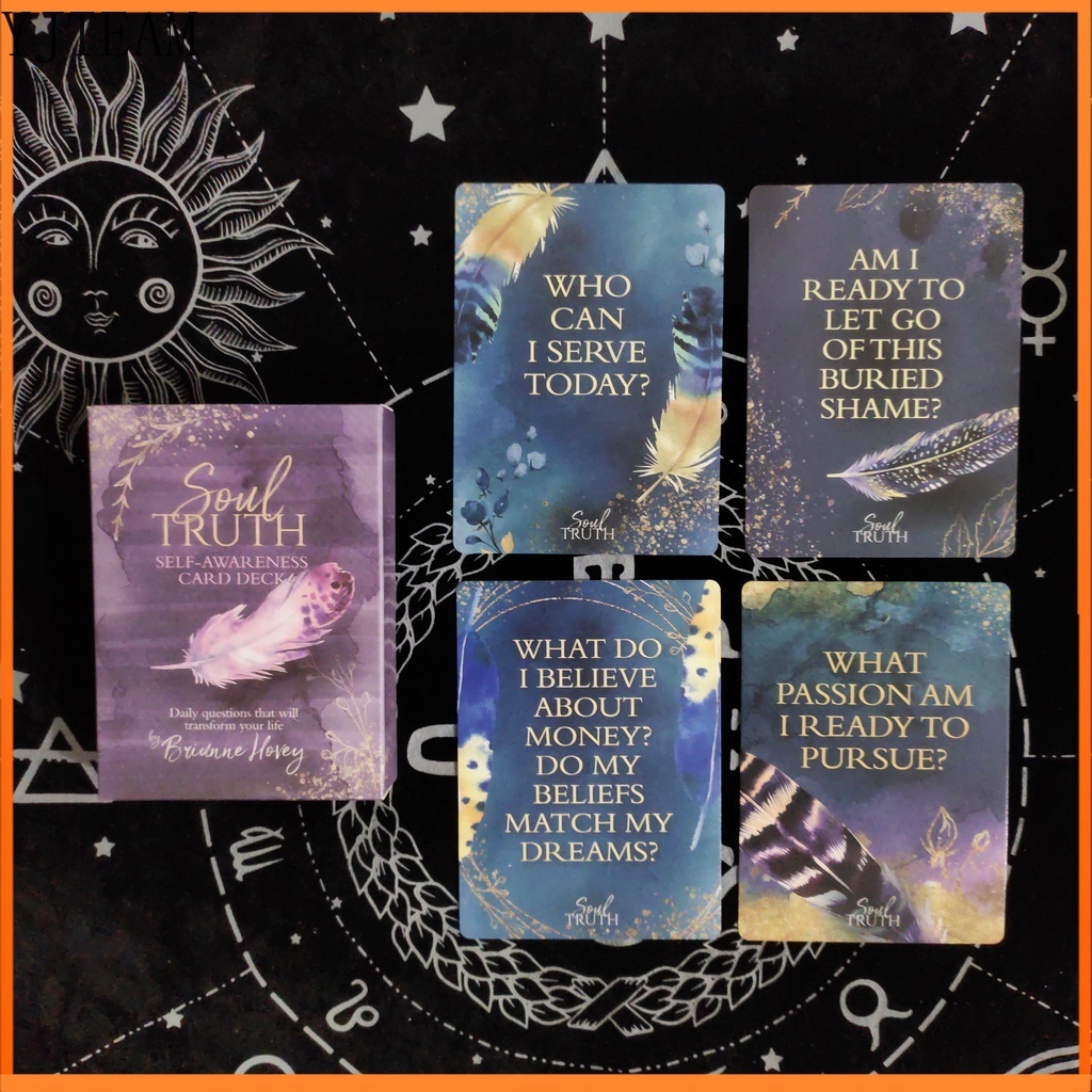 🔥ใหม่🔥พร้อมส่ง 🇹🇭 Soul Truth Self-Awarenness Oracle cards การ์ดเกมทาโร ...