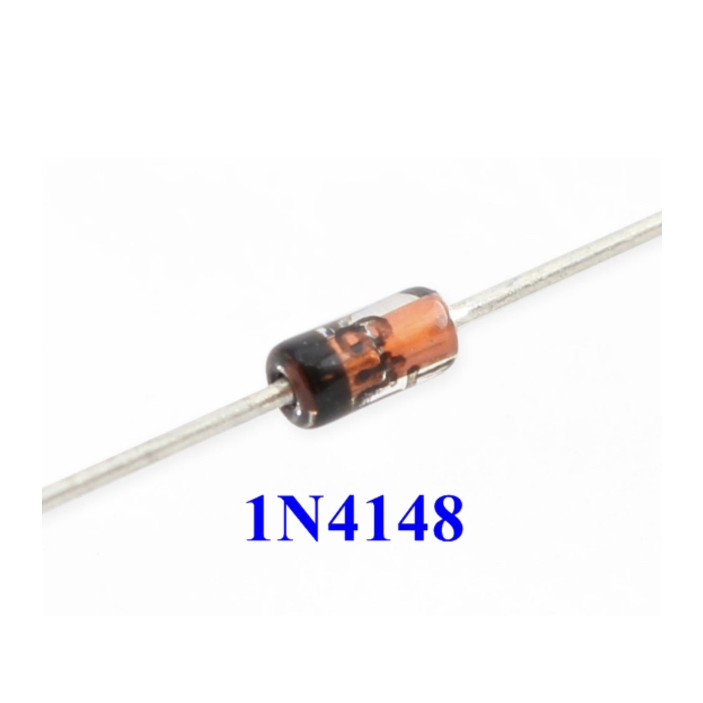 ไดโอด 1N4148 ,Diode 1N4148 ไดโอดสวิทช์ความเร็วสูง ตัวถัง DO-35 ไดโอดแก้ว | Shopee Thailand