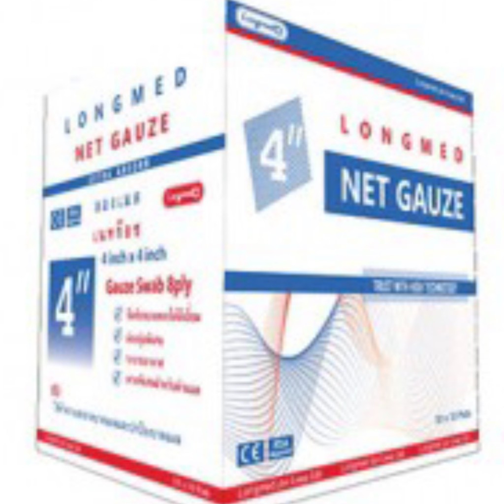 Net Gauze ผ้าก๊อซทำแผล ชนิดใยผ้า ขนาด 2 นิ้ว / 3 นิ้ว / 4 นิ้ว | Shopee ...