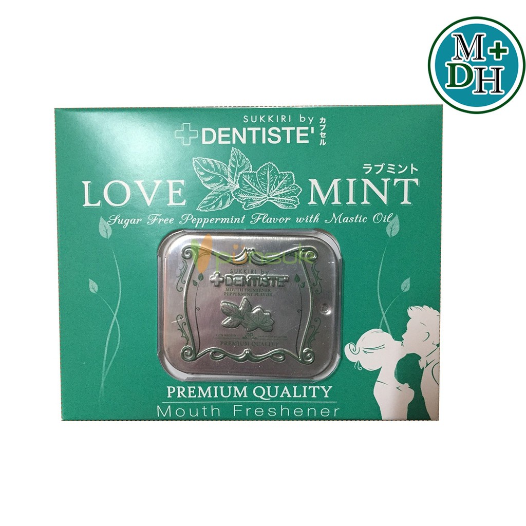 Dentiste Love Mint 20 tab SUKKIRI 17310 | Shopee Thailand
