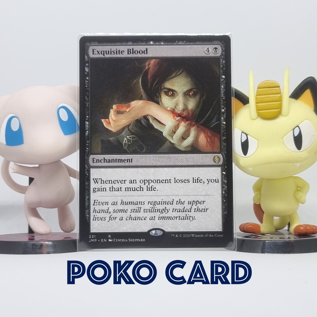 Exquisite Blood การ์ด Magic The Gathering ของแท้ | Shopee Thailand