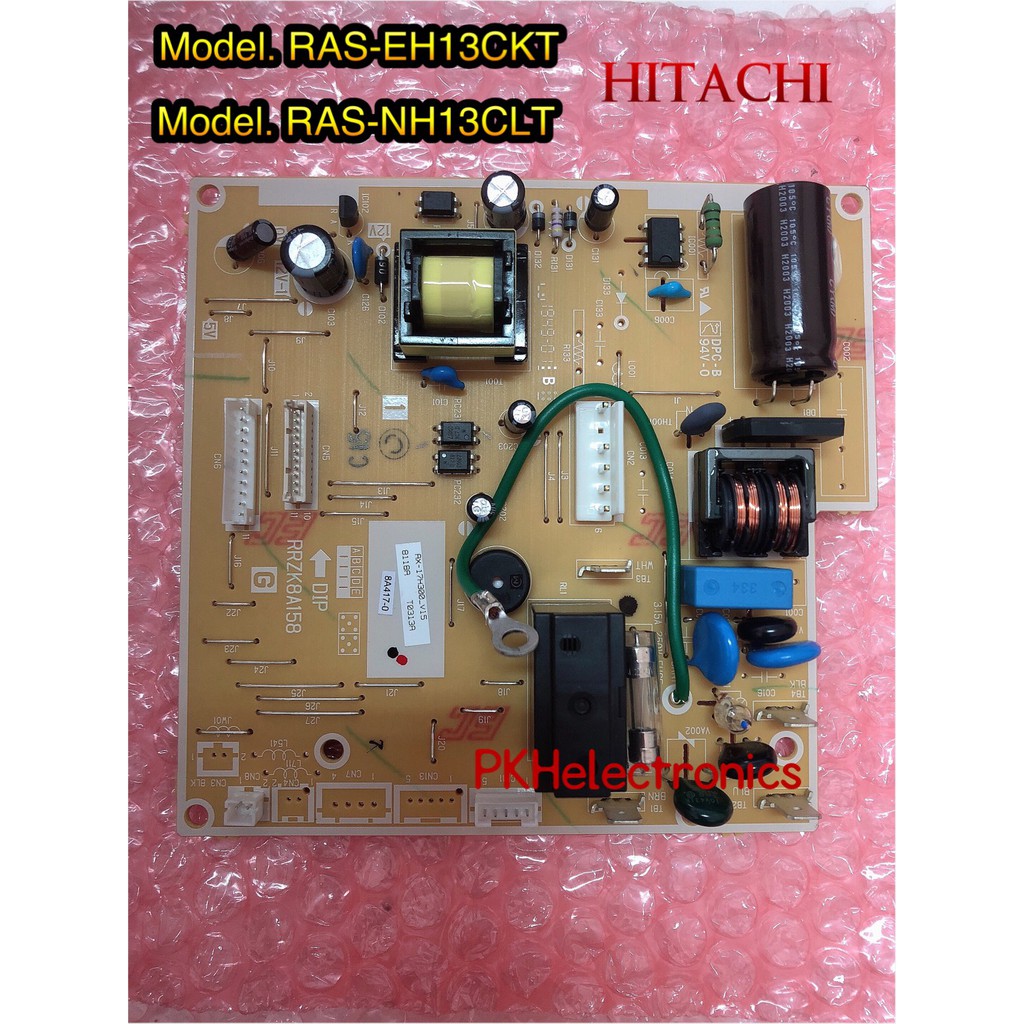 HITACHI-เมนบอร์ดคอยเย็นแอร์ PCB MAIN-PMRAS-EH13CKT R01 & PMRAS-EH10CKT R01 ใช้กับรุ่น RAS ...