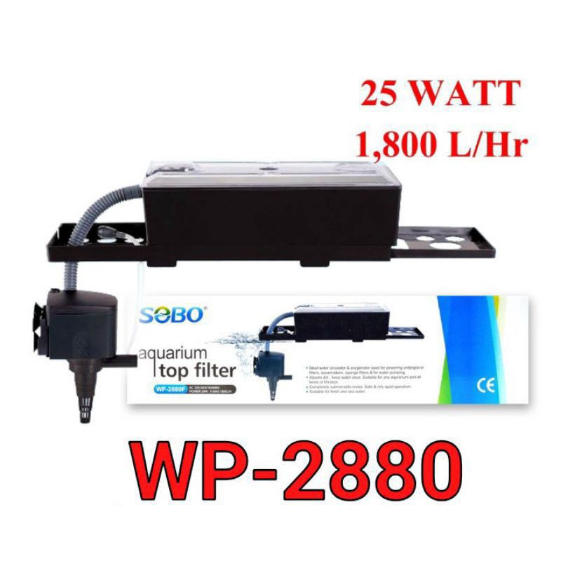 กรองบนตู้ปลาSOBOรุ้นWP-880/WP-1880/WP-2880/WP-3880/WP-4880 | Shopee ...